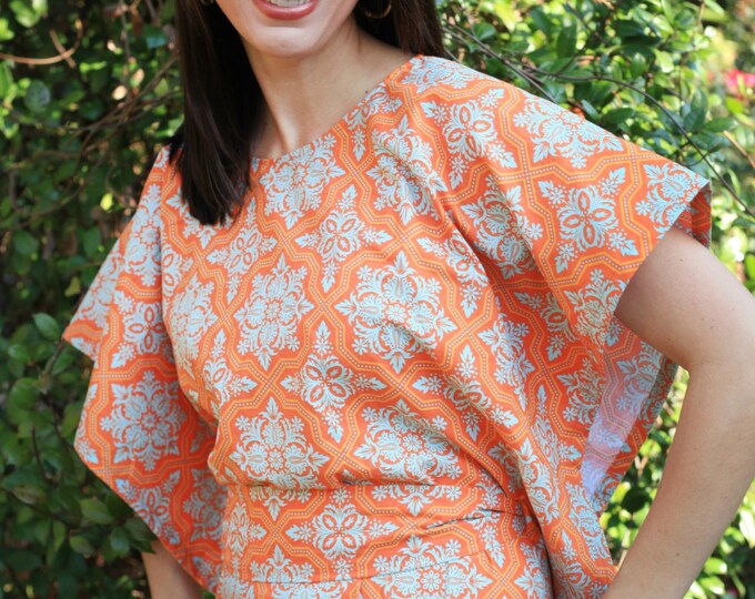Miss Mod Top Women's PDF Sewing Pattern by Seamingly Smitten - Etsy