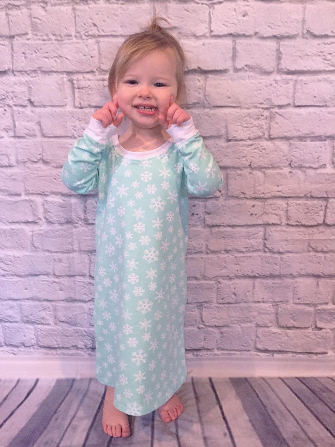 Girls Knit Nightgown Pdf Sewing Pattern Pajamas Pdf Sewing | Etsy Canada