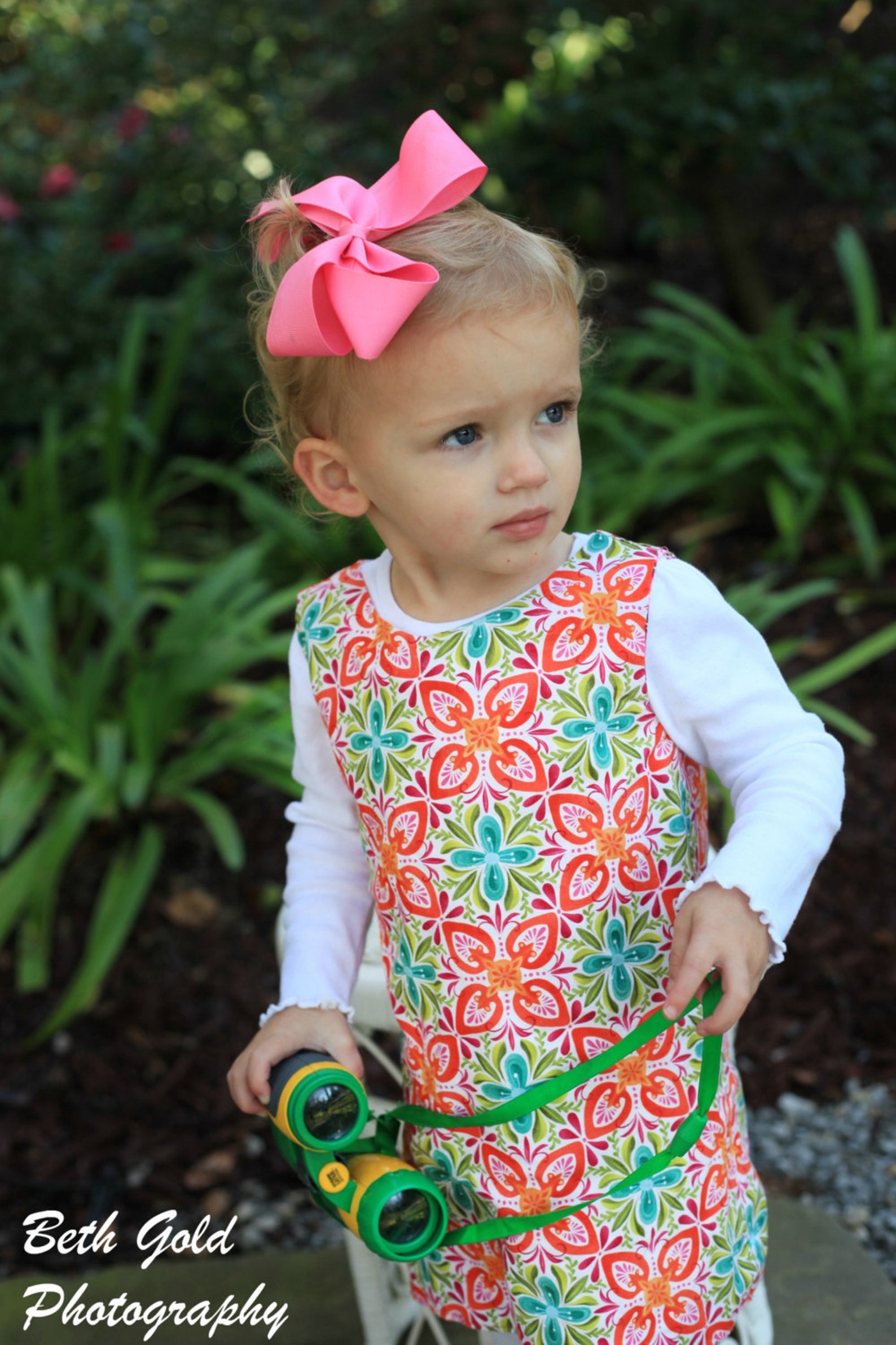 Easy Simple a Line Jumper Dress Sewing Pattern for Girls - Etsy