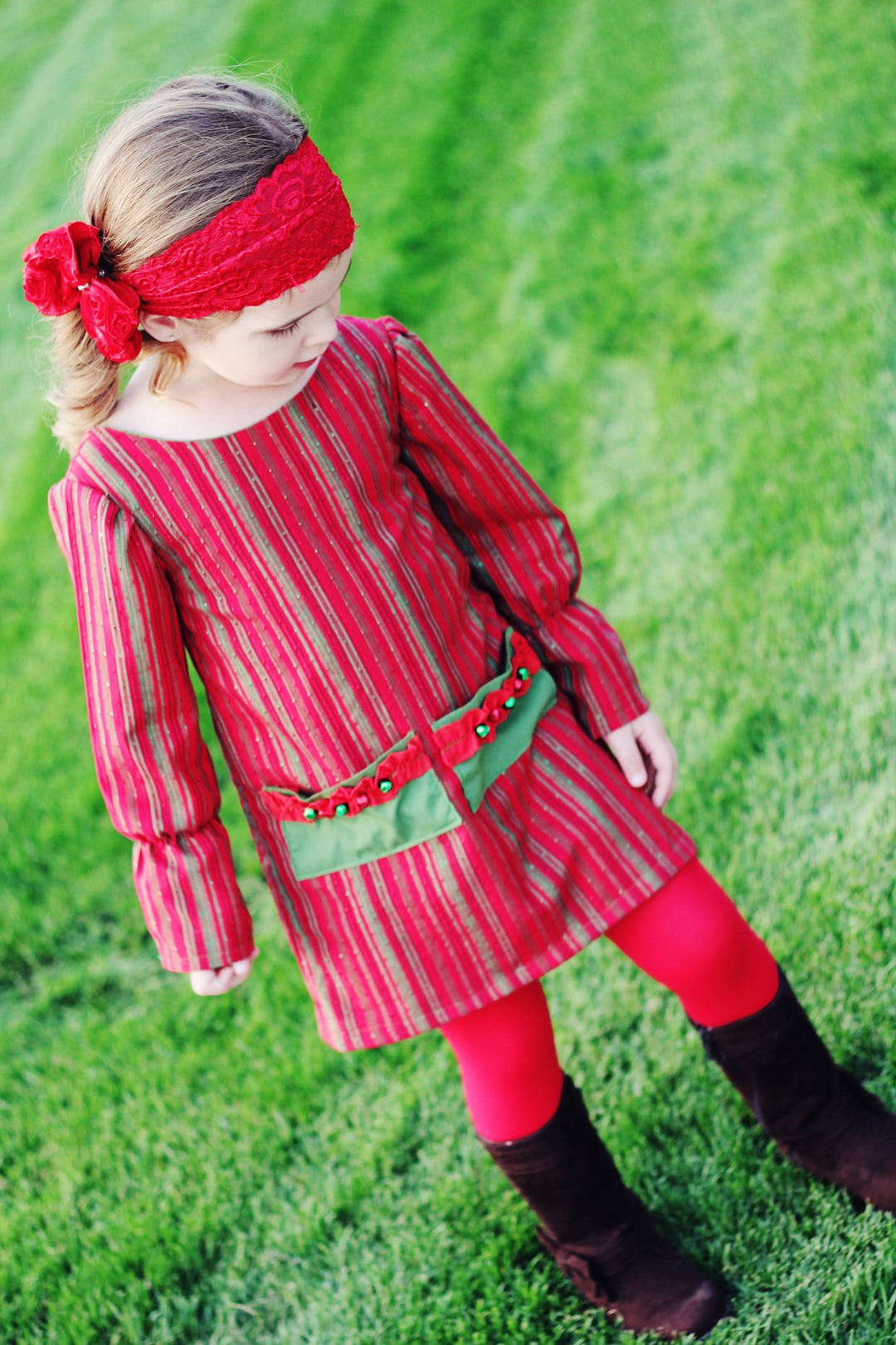 Girls Christmas Dress Sewing Pattern, Toddler Christmas Dress Sewing ...