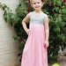 Girls Maxi Dress Pdf Sewing Pattern, Summer Maxi Dress Sewing Pattern ...