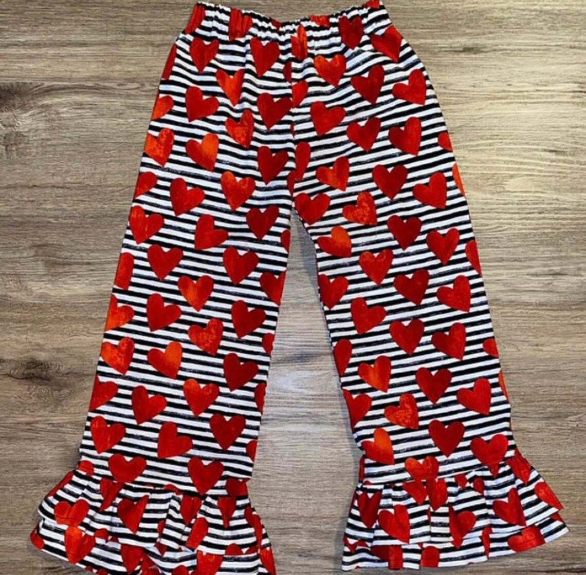 Ruffle Pants Pdf Sewing Pattern for Girls Ruffle Pants - Etsy