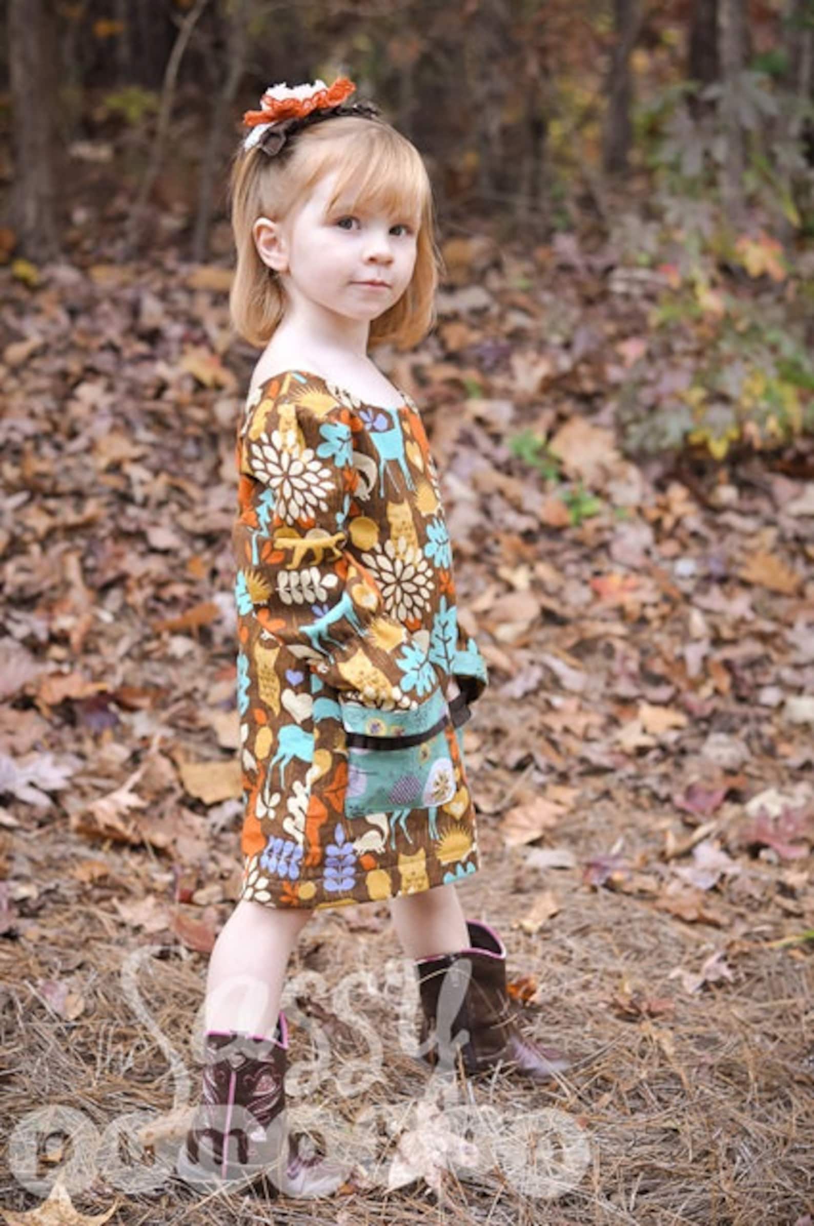 Girls Easy Dress Pattern Sewing Girls Dress Pattern Easy - Etsy