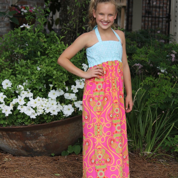 Girls Maxi Dress - Etsy
