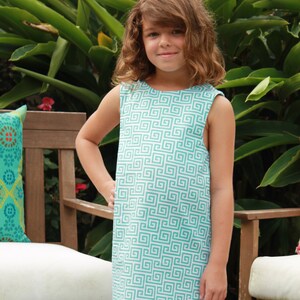 Easy Simple a Line Jumper Dress Sewing Pattern for Girls, Reversible ...