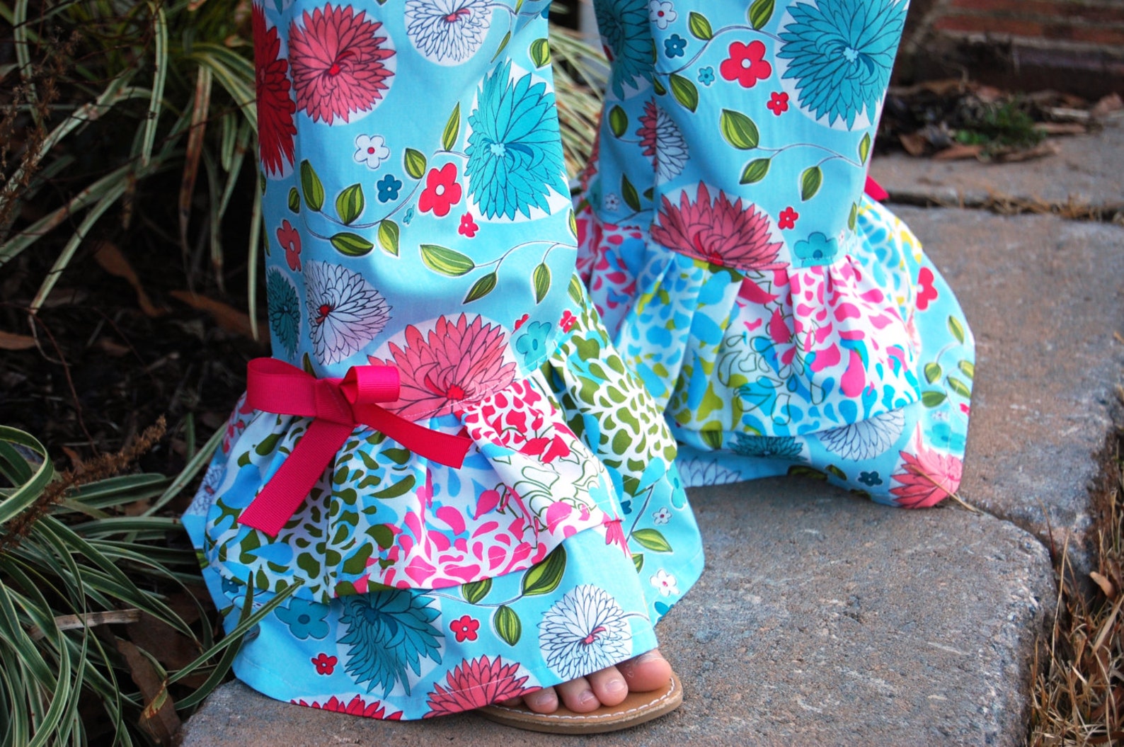 Ruffle Pants Pdf Sewing Pattern for Girls Ruffle Pants - Etsy