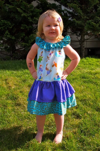 Girls Ruffle Dress Sewing Pattern Baby Toddler Girl Ruffled - Etsy