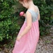 Maxi Dress for Girls PDF Sewing Pattern, Toddler Girl Tween Maxi Dress ...