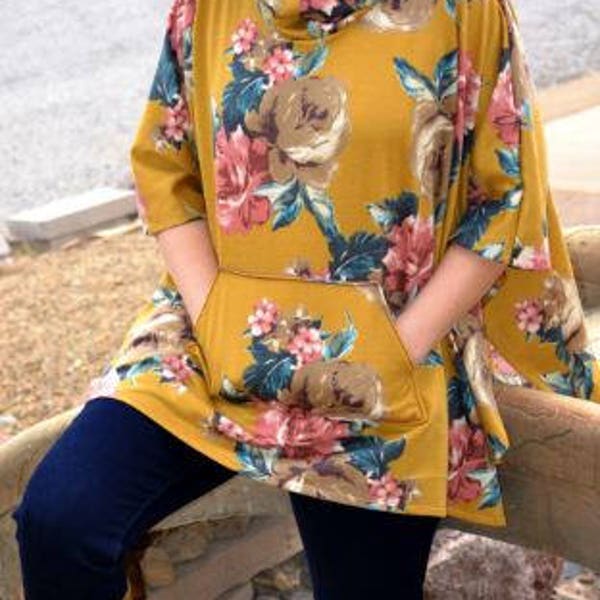 Poncho With Hood - Etsy
