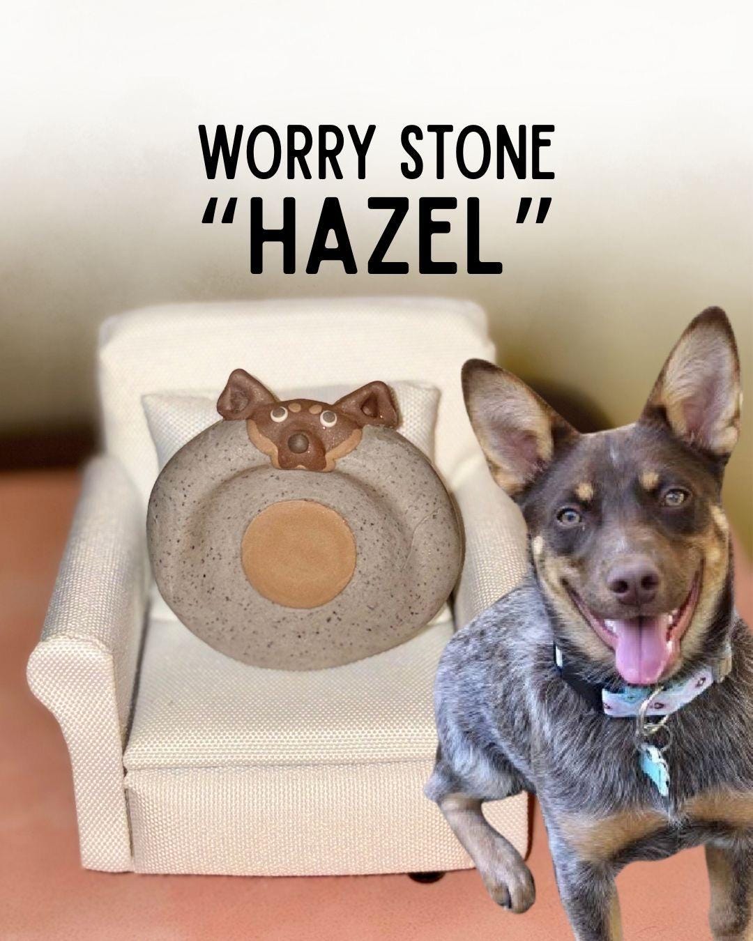 Custom Dog Worry Stone - Etsy