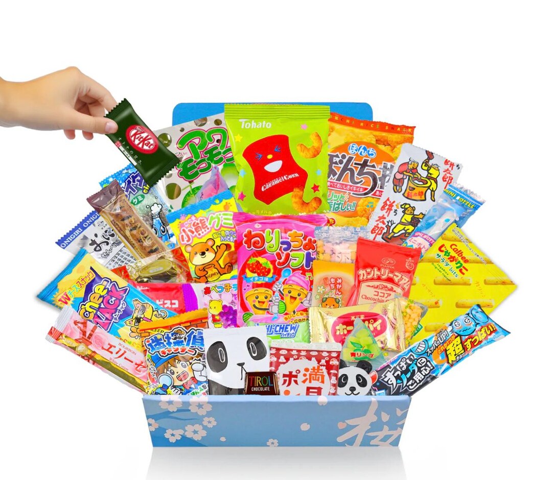 30pcs Japanese Snack Box |dagashi Treats, Asian Candy Gift Set - Etsy