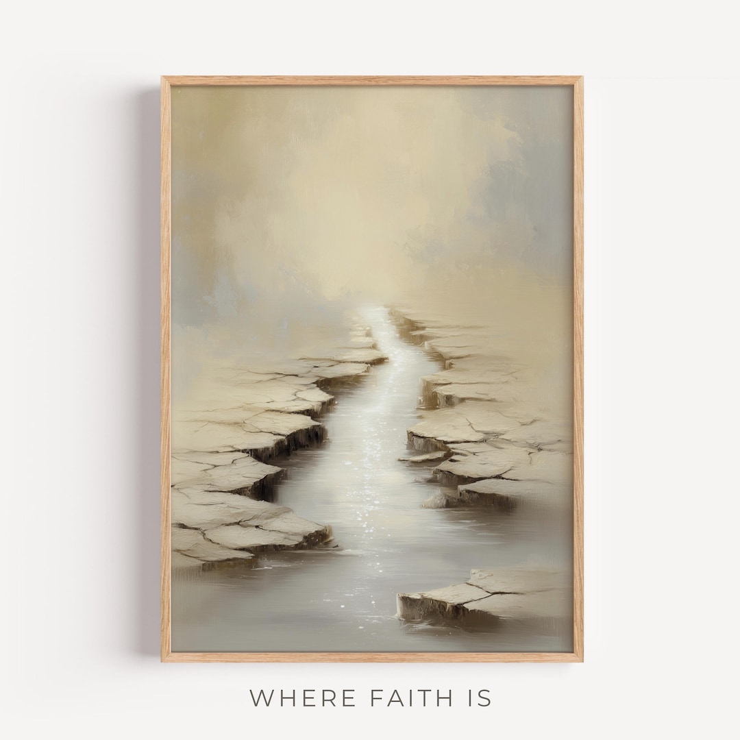 Streams in the Desert – Isaiah 43:19 | Modern Christian Wall Art, A Way ...