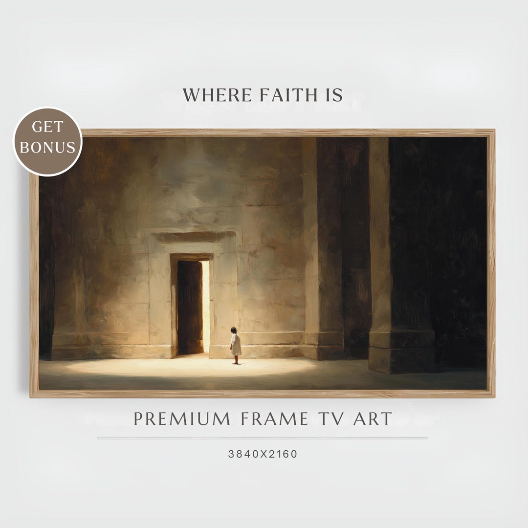 Frame Tv Art Young Jesus in the Temple – Luke 2:41–50 | Modern ...