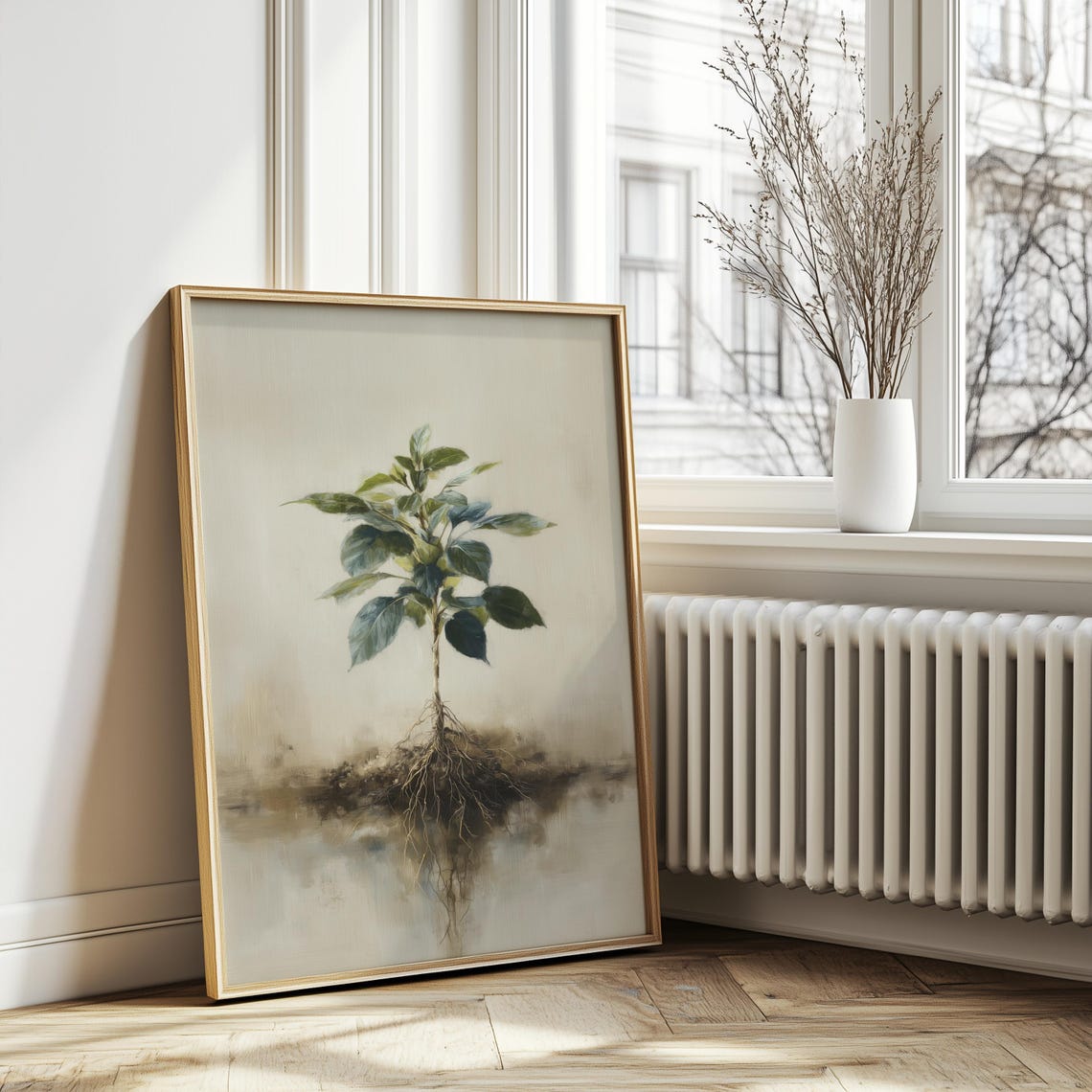 Rooted in Christ - Christian Wall Art, Rooted and Grounded in Faith ...