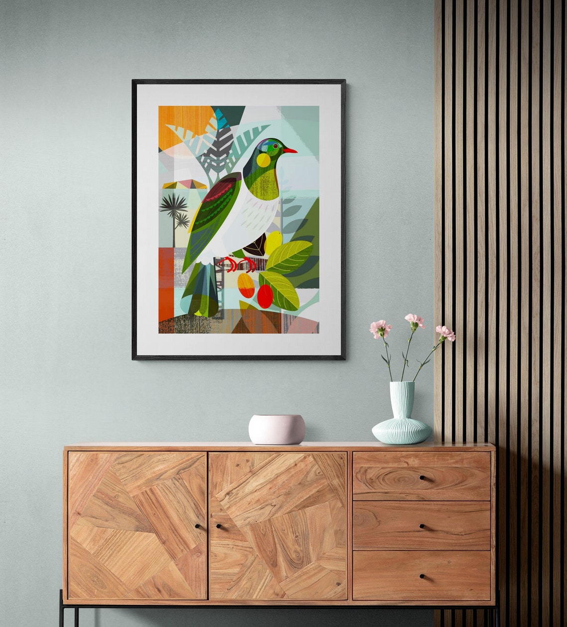 New Zealand, Kereru Summer, Print, NZA123 - Etsy