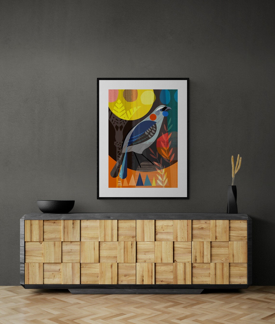 New Zealand Kokako Bird NZA54 - Etsy