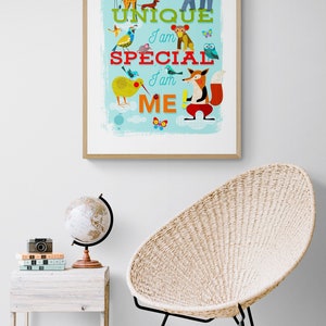 I Am Special, I Am Unique, I Am Me, Print, DES36 - Etsy