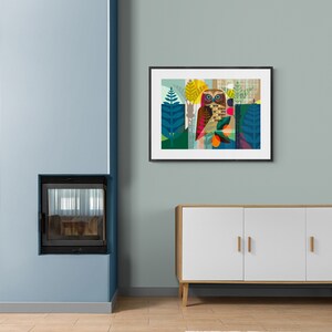 Landscape New Zealand Ruru Print, NZA39 - Etsy