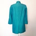 1980s Turquoise Two Tone Silk Oversized Blazer Size 12 or L - Etsy