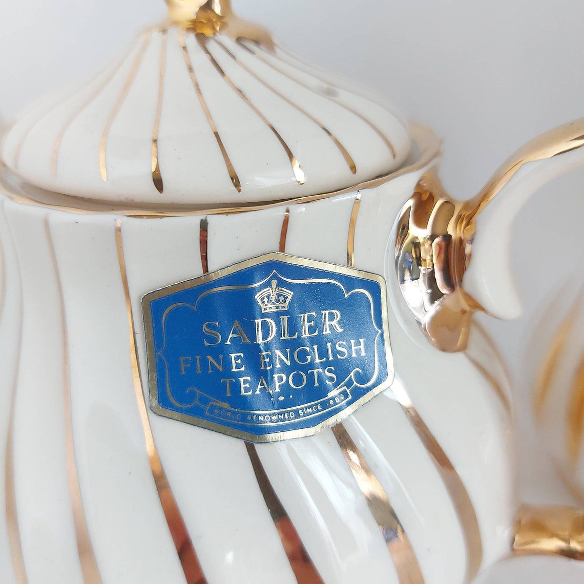 1940s Sadler Tea Service Set 3pc Teapot Creamer and Sugar - Etsy