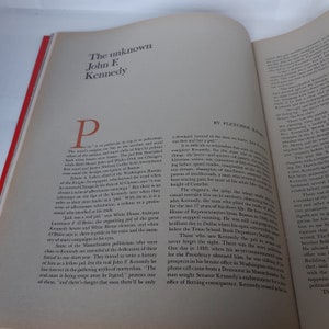 1964 JFK Memorial Book Look Magazine Jacqueline Kennedy Onassis ...
