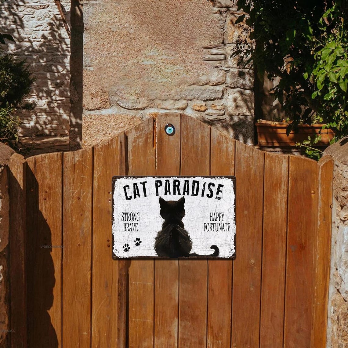 Customizable Cat House Signs, Suitable for Shelters, Play Areas, and ...