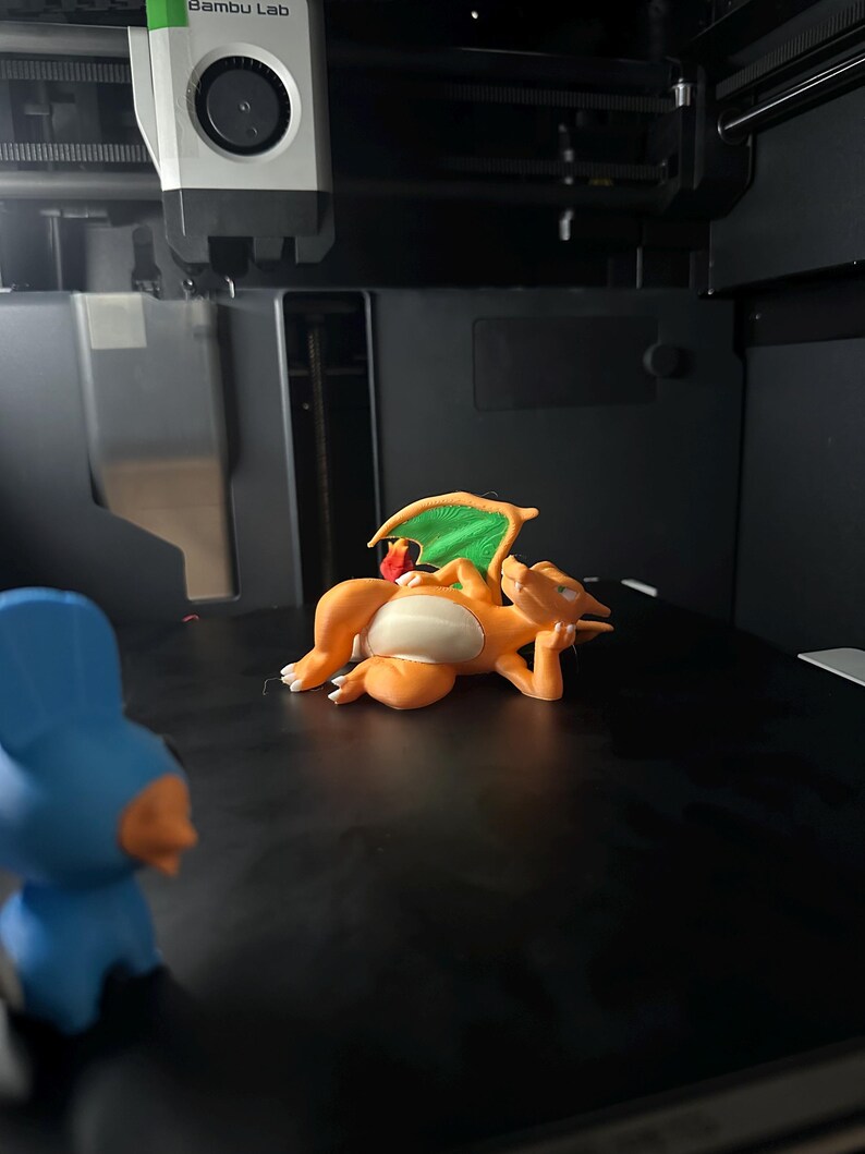 Charizard – “too Cool to Care” Pose | 3D Model OBJ File | Pokémon Fan ...
