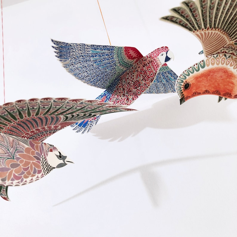 Pop up Bird Kit - the Parrot - Etsy