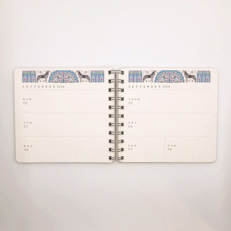 Wolf Arch 2026/2027 Diary - Mid Year / Yearly Option - Etsy