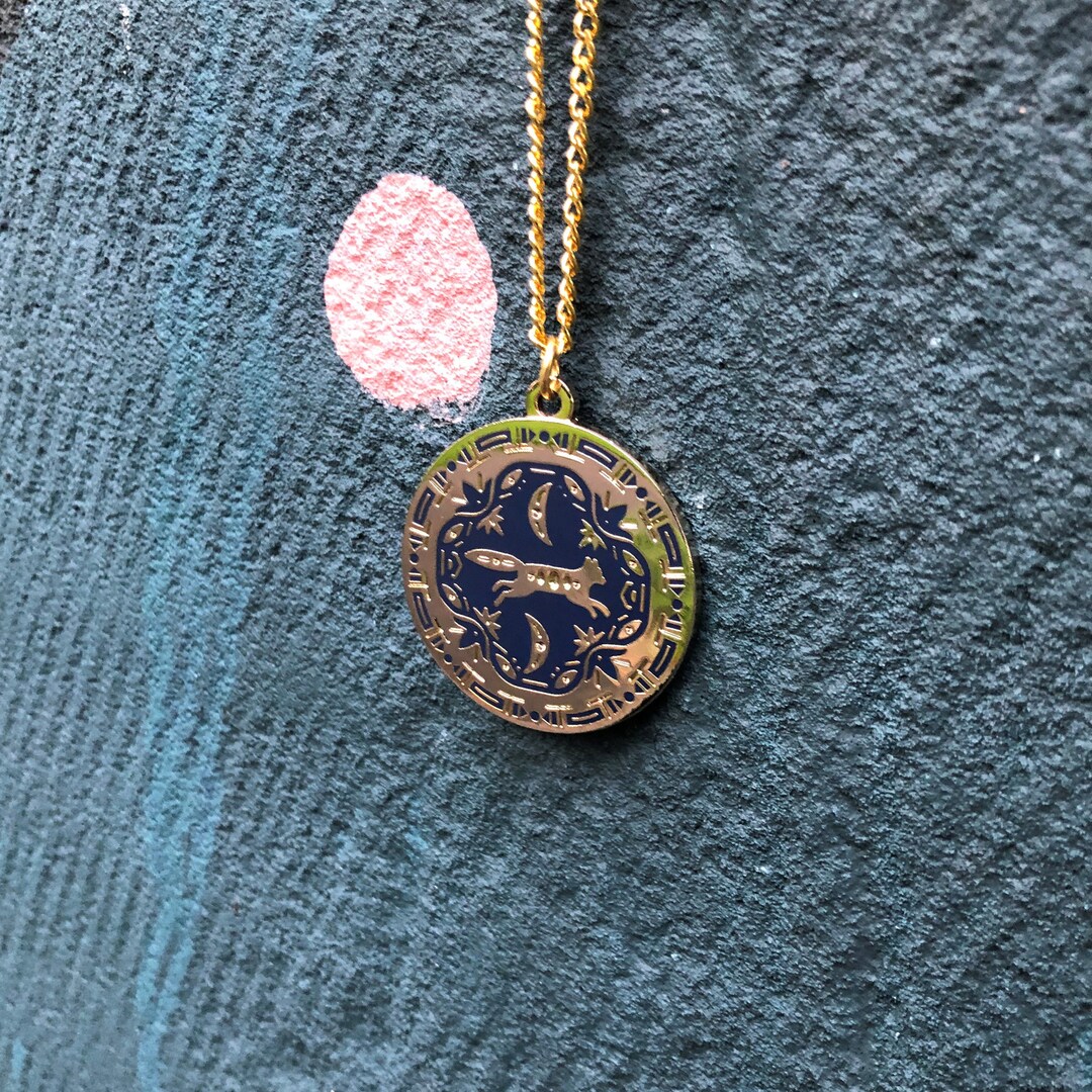 Many Moons Ago Necklace - Etsy
