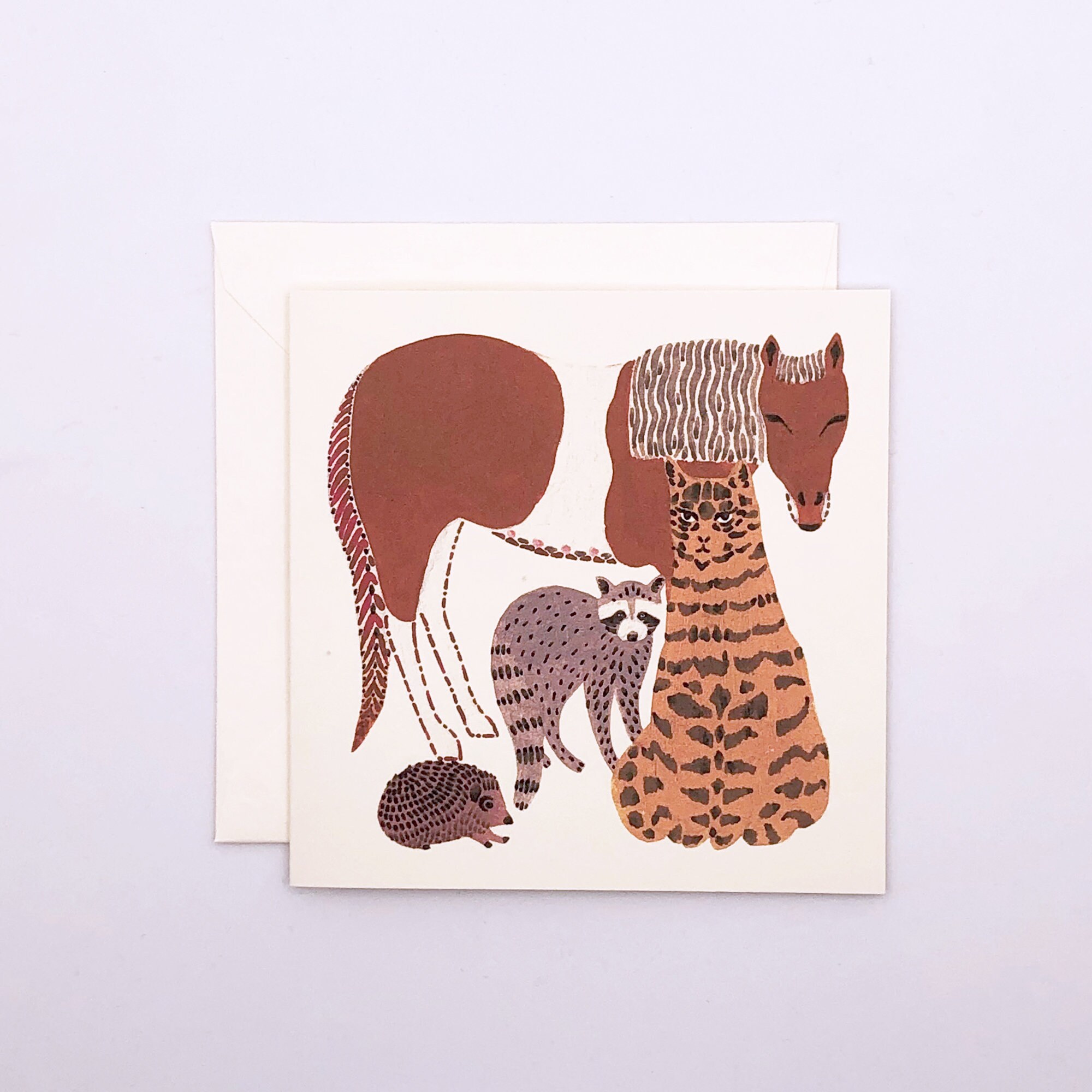 Pony Quartet Mini Card - Etsy