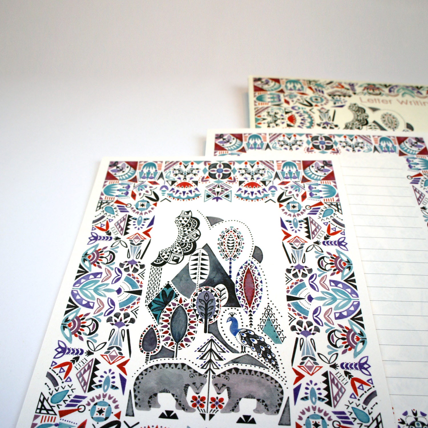 Letter Writing Set - Folklore Forest - Etsy