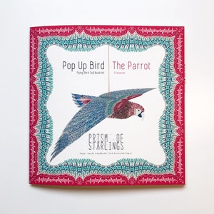 Pop up Bird Kit - the Parrot - Etsy