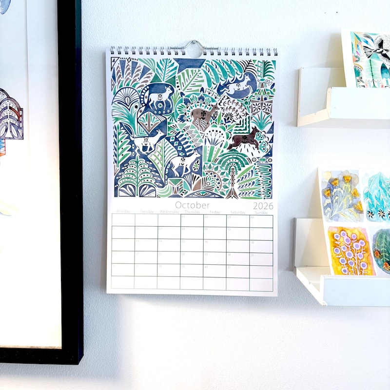 A4 Mini Calendar - Etsy UK