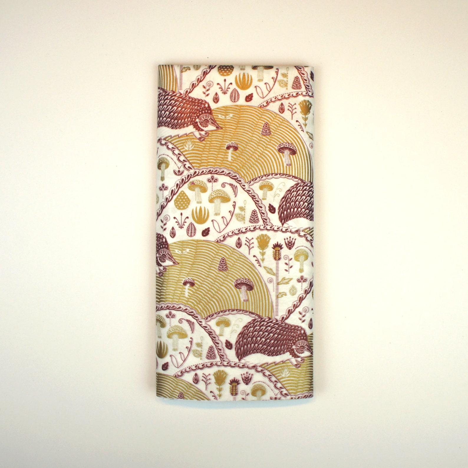 Hedgehog and Pinecones Tissue Paper - Etsy UK