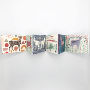 Mini Concertina Book - Deer - Etsy