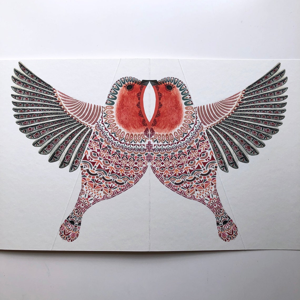 Pop up Bird Kit the Robin - Etsy