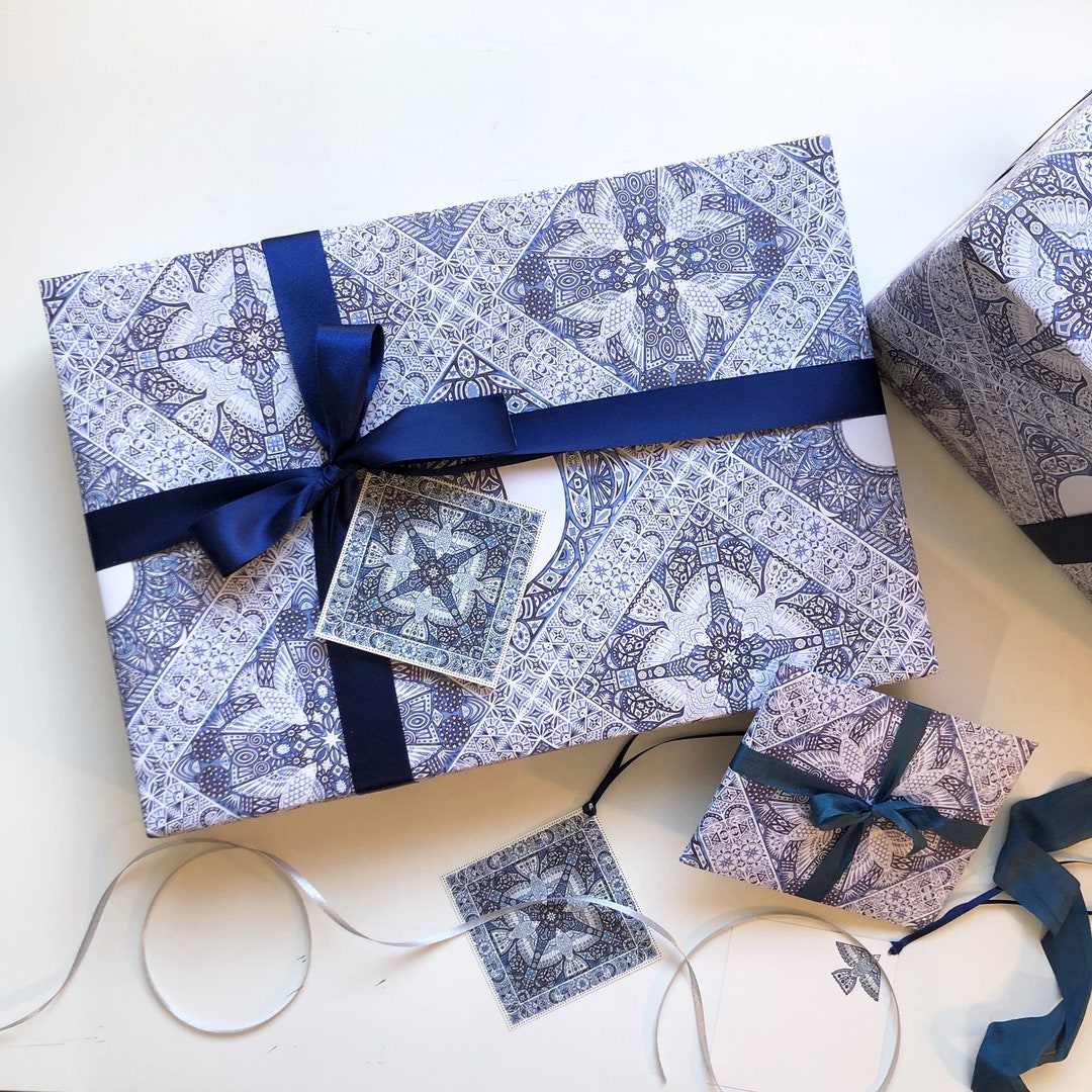 At Night We Fly Wrapping Paper - Etsy UK