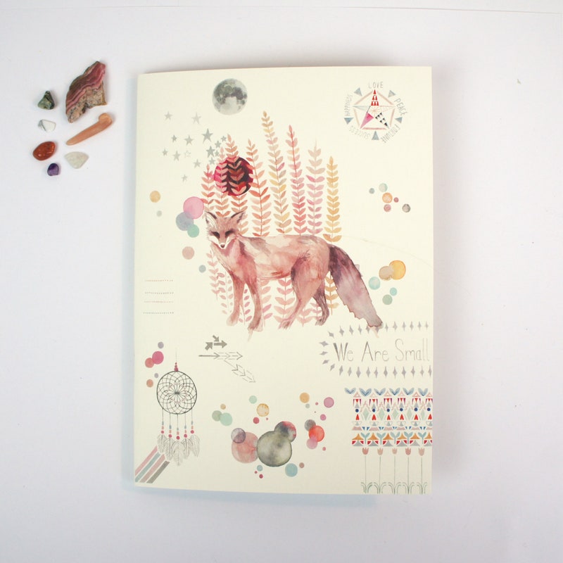 Fox Notebook - Etsy