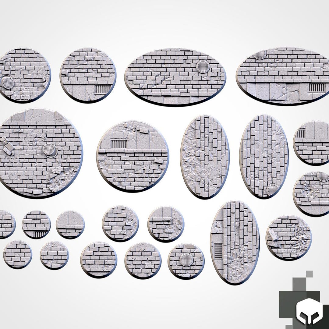 Victorian Cobblestone Streets - Miniature Wargame Bases - Etsy