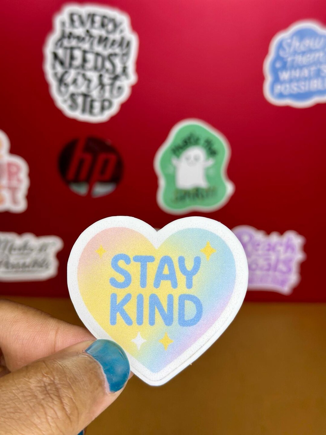 Stay Kind Sticker | Gentle Reminder | Self Care Sticker - Etsy