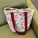 Small Canvas Tote for Shopping or Knitting Summer Purse Eevie Original ...