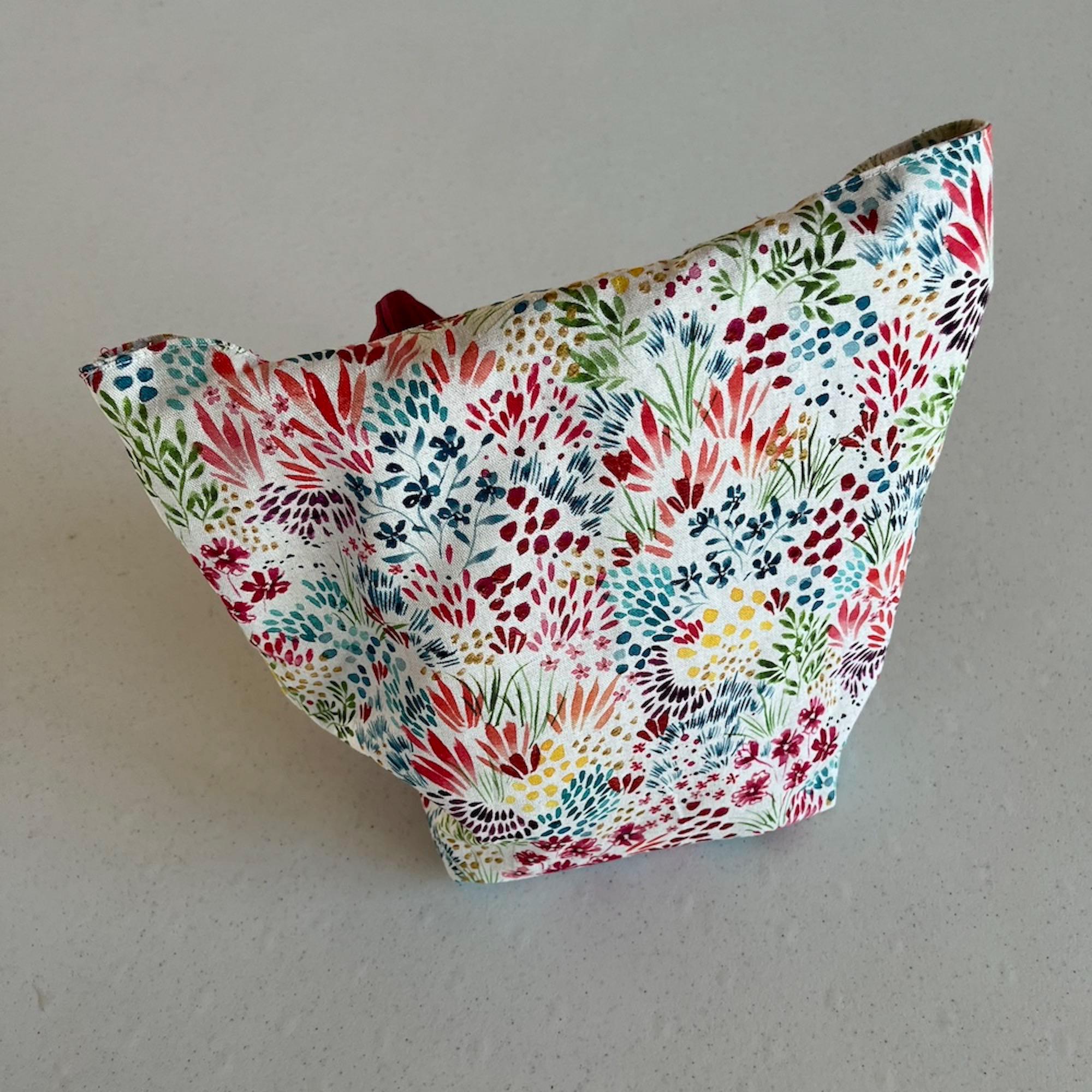 Small Canvas Tote for Shopping or Knitting Summer Purse Eevie Original ...