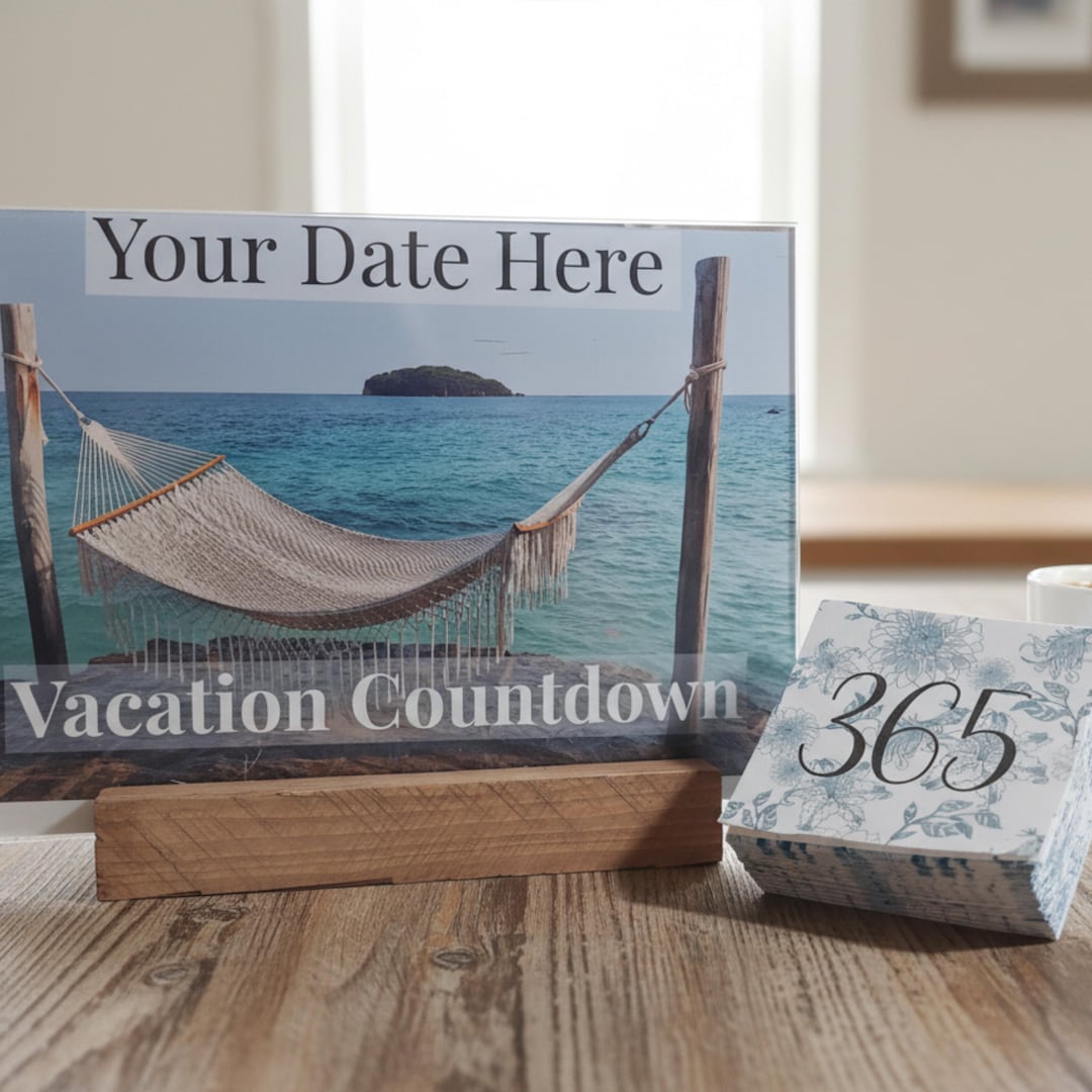 Vacation Countdown Calendar | Personalized for Any Occasion - Etsy