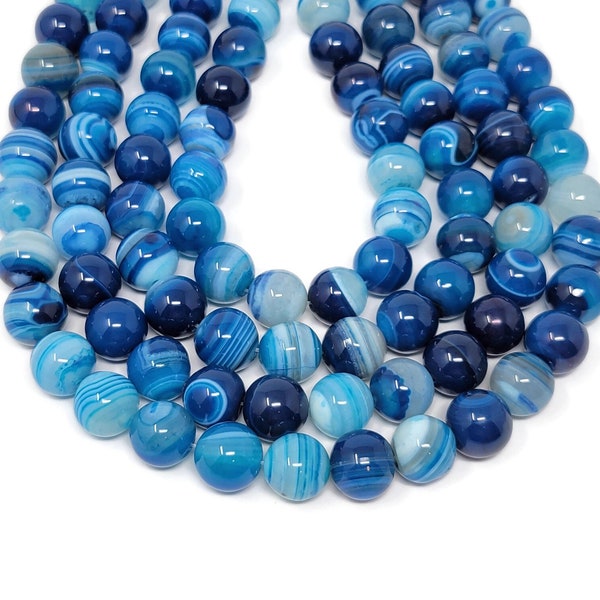 Shades of Blue Beads - Etsy