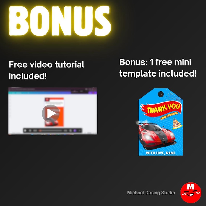 Hot Wheels Inspired Packaging Box Template – Editable Canva Design ...