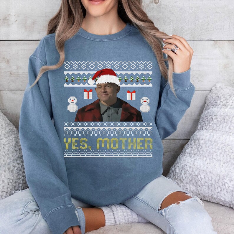 Charlie Ed Gein Yes Mother Ugly Christmas T Shirt - Etsy UK