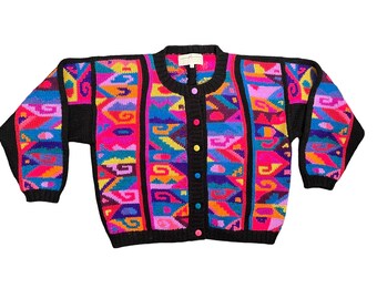 Psychedelic Sweater - Etsy