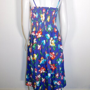 Cutest Vintage Late 80s Sundress W Removable Straps & Pockets Sz 9/10 ...