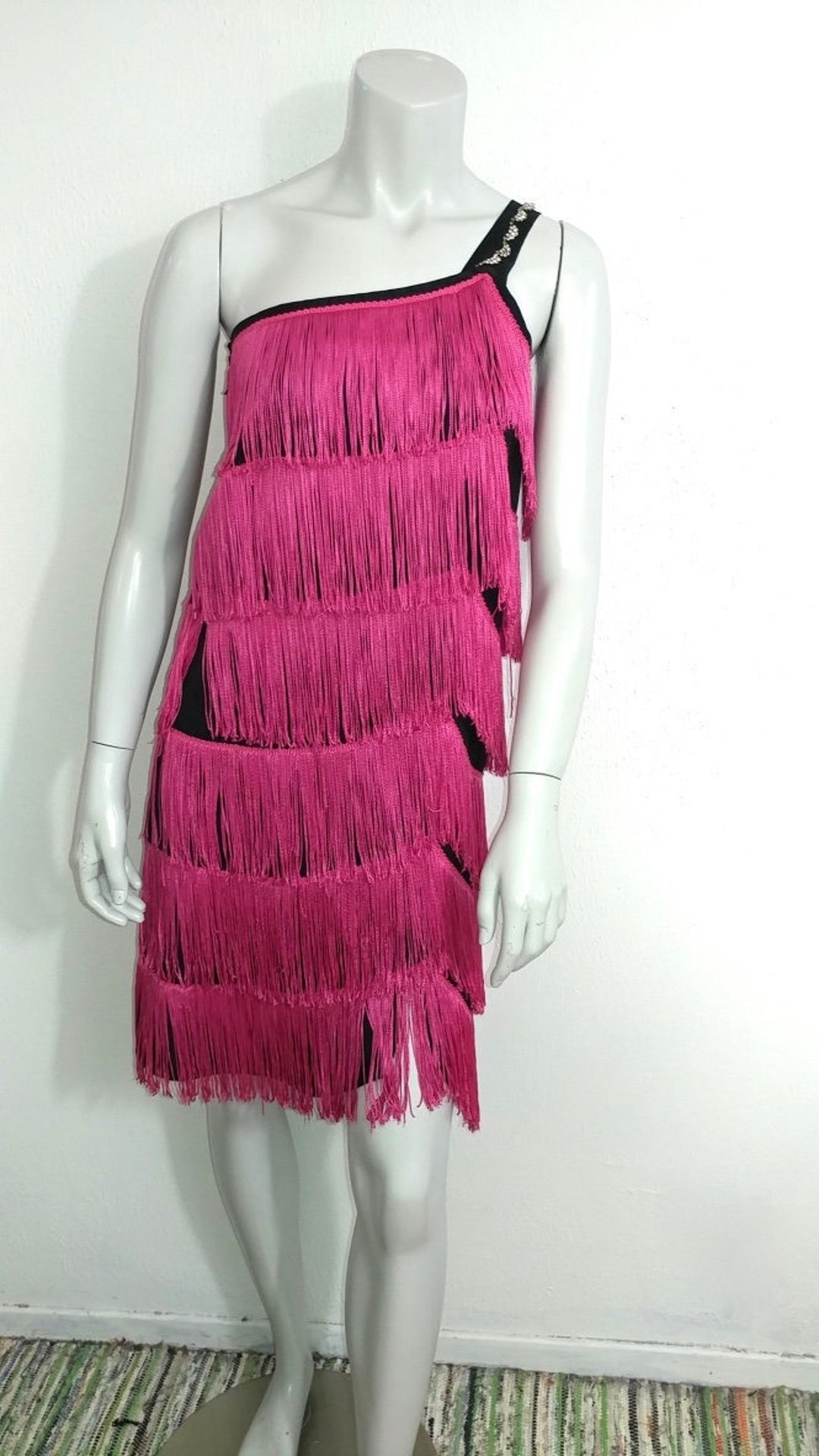 Jazz Baby Vintage Fringed Flapper 1920s Costume Dress XS - Etsy